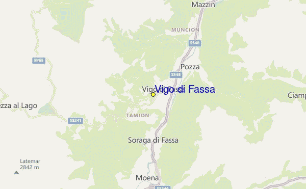 Vigo Di Fassa Ski Resort Guide Location Map And Vigo Di Fassa Ski Holiday Accommodation