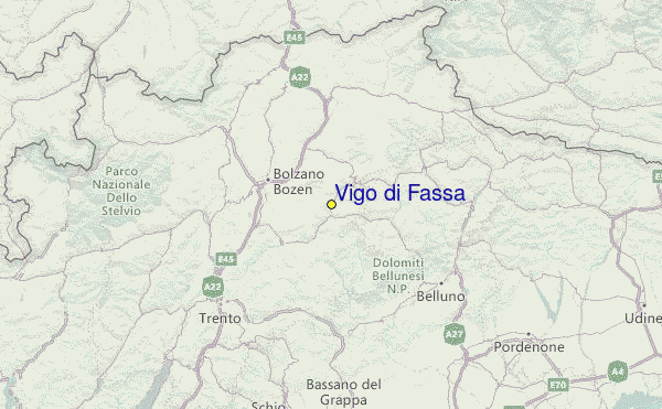 Vigo Di Fassa Ski Resort Guide Location Map And Vigo Di Fassa Ski Holiday Accommodation