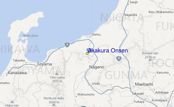 Akakura Onsen Ski Resort Guide, Location Map & Akakura Onsen ski ...