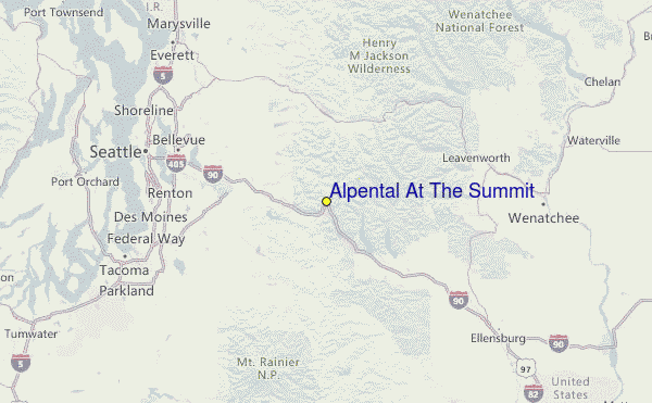 Alpental At The Summit Ski Resort Guide, Location Map & Alpental At The ...