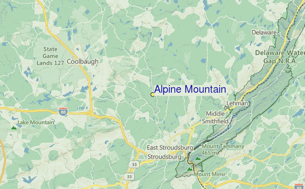 Alpine Mountain Ski Resort Guide, Location Map & Alpine Mountain ski ...