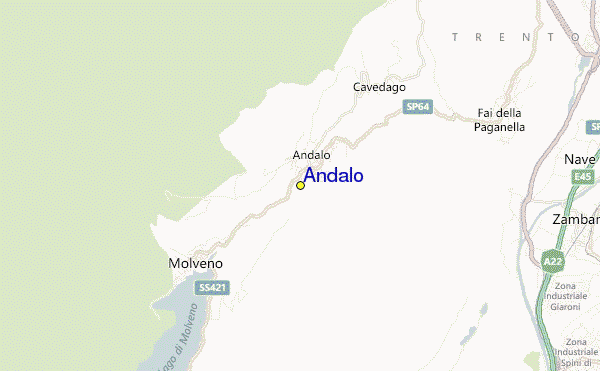 Andalo Ski Resort Guide, Location Map & Andalo ski holiday accommodation