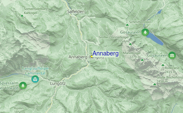 Annaberg Ski Resort Guide, Location Map & Annaberg ski holiday ...