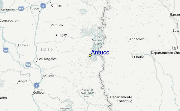 Antuco Ski Resort Guide, Location Map & Antuco ski holiday accommodation