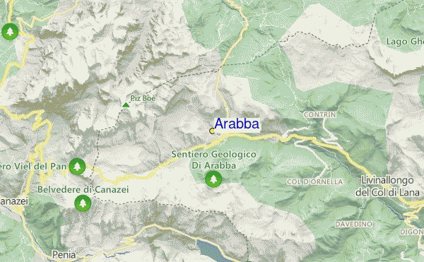 Arabba Ski Resort Guide, Location Map & Arabba ski holiday accommodation