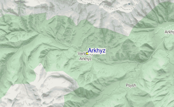 Arkhyz Ski Resort Guide, Location Map & Arkhyz ski holiday accommodation
