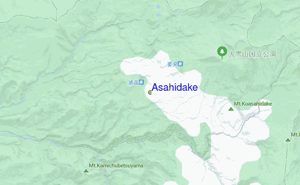 Asahidake Ski Resort Guide, Location Map & Asahidake ski holiday ...