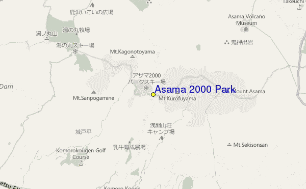 Asama 2000 Park Ski Resort Guide, Location Map & Asama 2000 Park ski ...