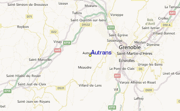 Autrans Ski Resort Guide, Location Map & Autrans ski holiday accommodation