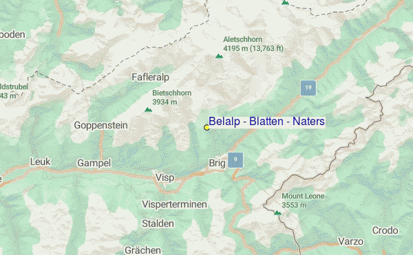 Belalp - Blatten - Naters Ski Resort Guide, Location Map & Belalp ...