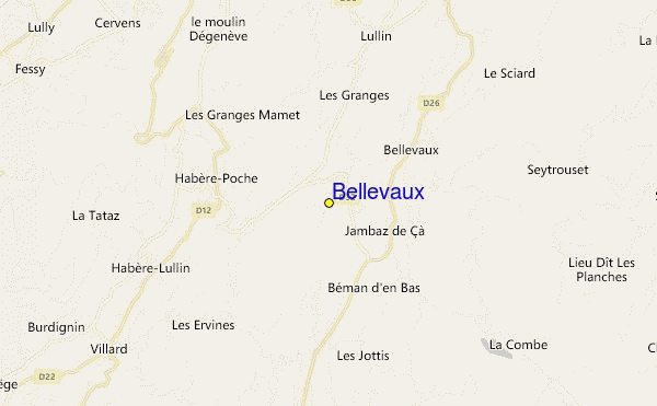 Bellevaux Ski Resort Guide, Location Map & Bellevaux ski holiday ...