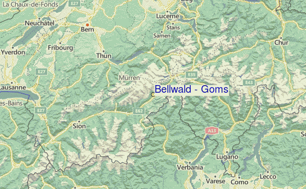 Bellwald / Goms Ski Resort Guide, Location Map & Bellwald / Goms ski ...