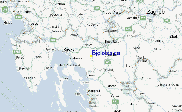 Bjelolasica Ski Resort Guide, Location Map & Bjelolasica ski holiday ...