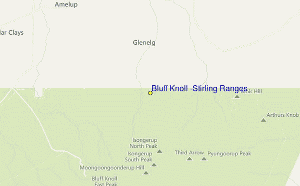 Bluff Knoll (Stirling Ranges) Ski Resort Guide, Location Map & Bluff ...