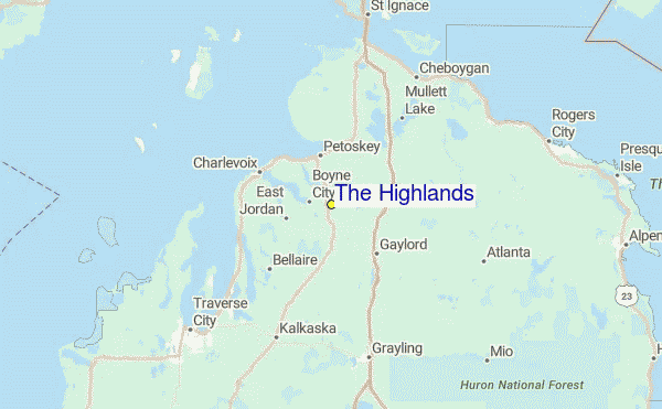 Boyne Highlands Ski Resort Guide, Location Map & Boyne Highlands ski ...