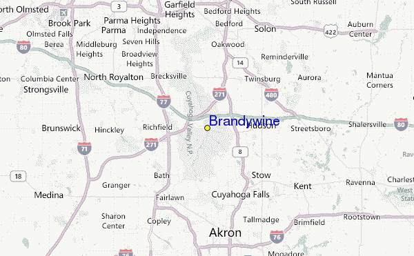 Brandywine Ski Resort Guide, Location Map & Brandywine ski holiday ...