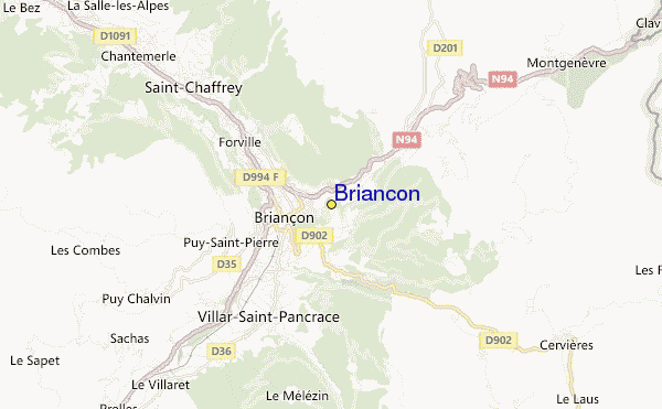 Briancon Ski Resort Guide, Location Map & Briancon ski holiday ...