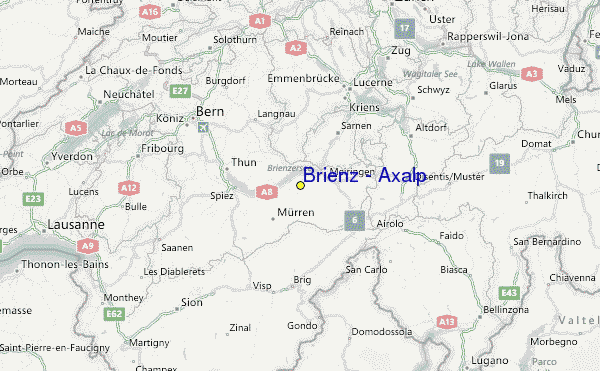 Brienz - Axalp Ski Resort Guide, Location Map & Brienz - Axalp ski ...