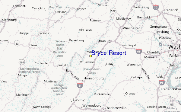 Bryce Resort Ski Resort Guide, Location Map & Bryce Resort ski holiday ...