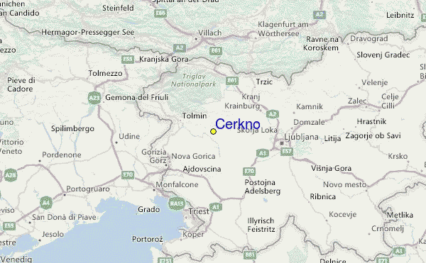 Cerkno Ski Resort Guide, Location Map & Cerkno ski holiday accommodation