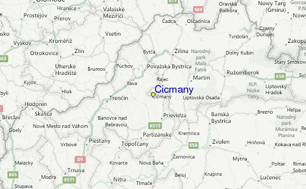 Čičmany Ski Resort Guide, Location Map & Čičmany ski holiday accommodation