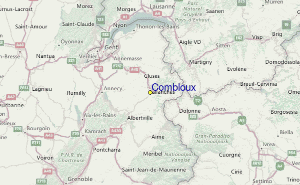 Combloux Ski Resort Guide, Location Map & Combloux ski holiday ...