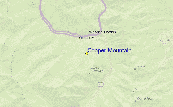 Copper Mountain Ski Resort Guide, Location Map & Copper Mountain ski ...