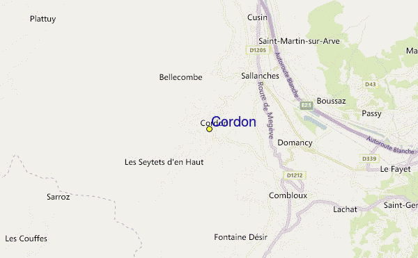 Cordon Ski Resort Guide, Location Map & Cordon ski holiday accommodation