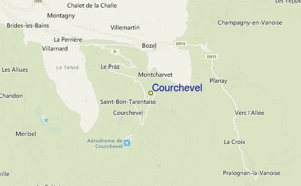 Courchevel Ski Resort Guide, Location Map & Courchevel ski holiday ...