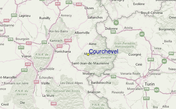 Courchevel Ski Resort Guide, Location Map & Courchevel ski holiday ...