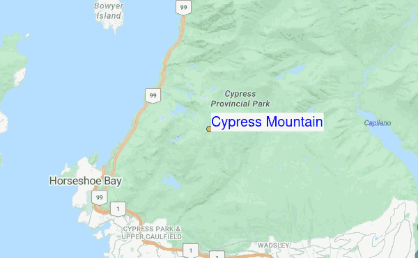 Cypress Mountain Ski Resort Guide, Location Map & Cypress Mountain ski ...
