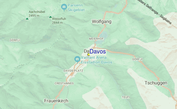 Davos Ski Resort Guide, Location Map & Davos ski holiday accommodation