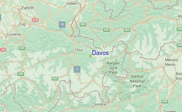 Davos Ski Resort Guide, Location Map & Davos ski holiday accommodation