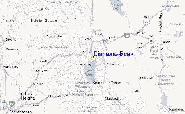 Diamond Peak Ski Resort Guide, Location Map & Diamond Peak ski holiday ...