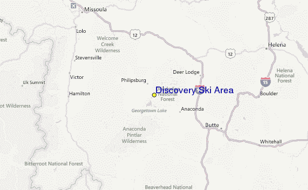 Discovery Ski Area Ski Resort Guide, Location Map & Discovery Ski Area ...