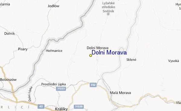 Dolní Morava Ski Resort Guide, Location Map & Dolní Morava ski holiday ...