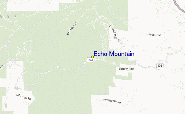 Echo Mountain Ski Resort Guide, Location Map & Echo Mountain ski ...