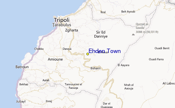 Ehden Town Ski Resort Guide, Location Map & Ehden Town ski holiday ...