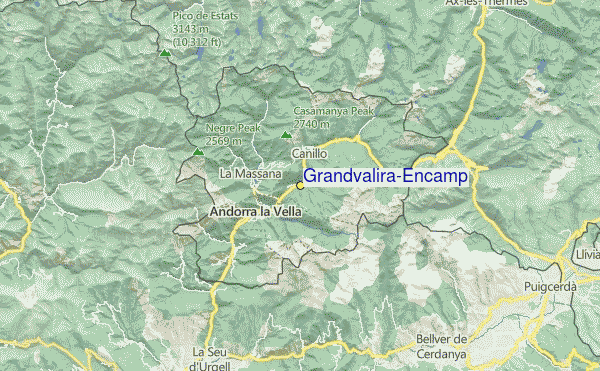 Grandvalira-Encamp Ski Resort Guide, Location Map & Grandvalira-Encamp ...