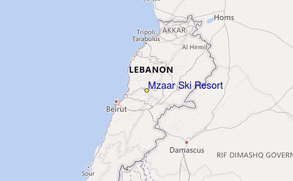 Mzaar Ski Resort Ski Resort Guide, Location Map & Mzaar Ski Resort ski ...