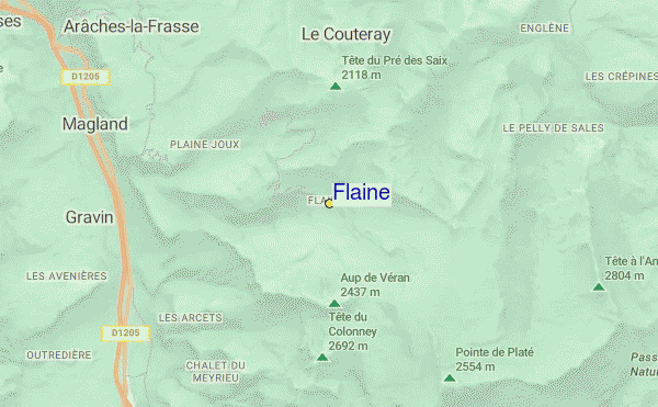 Flaine Ski Resort Guide, Location Map & Flaine ski holiday accommodation