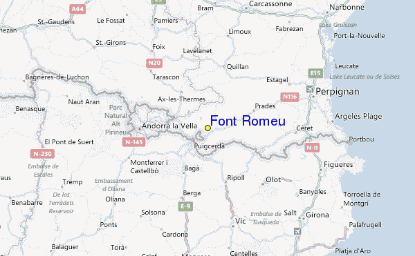Font Romeu Ski Resort Guide, Location Map & Font Romeu ski holiday ...