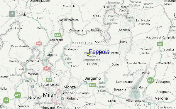 Foppolo Ski Resort Guide, Location Map & Foppolo ski holiday accommodation