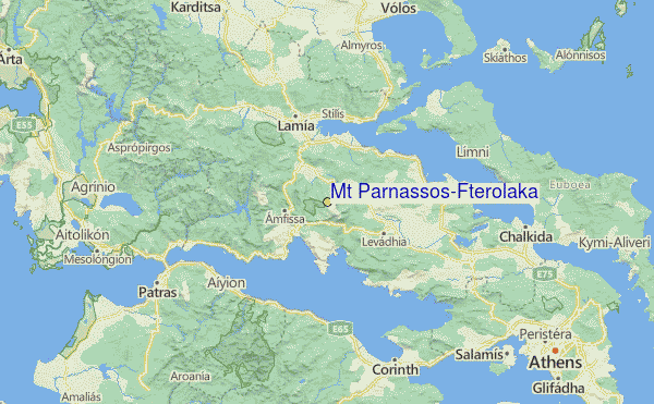 Mt Parnassos-Fterolaka Ski Resort Guide, Location Map & Mt Parnassos ...