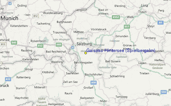 Gaissau-Hintersee (Spielbergalm) Ski Resort Guide, Location Map ...
