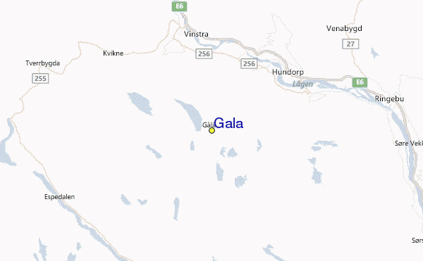 Gålå Ski Resort Guide, Location Map & Gålå ski holiday accommodation