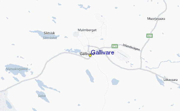 Gällivare Ski Resort Guide, Location Map & Gällivare ski holiday ...