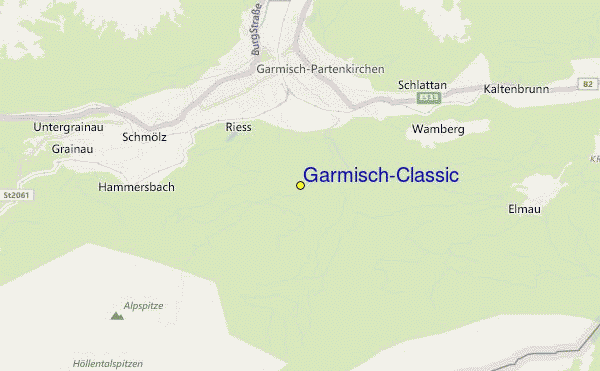 Garmisch-Classic Ski Resort Guide, Location Map & Garmisch-Classic ski ...