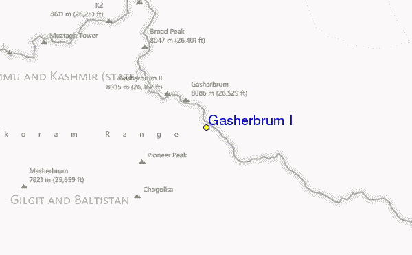 Gasherbrum I Ski Resort Guide, Location Map & Gasherbrum I ski holiday ...