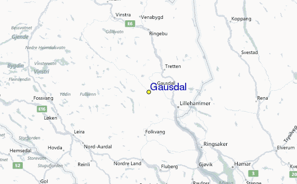 Gausdal Ski Resort Guide, Location Map & Gausdal ski holiday accommodation